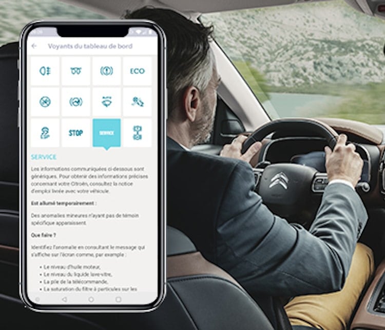 Application MyCitroën | Restez connecté à votre voiture
